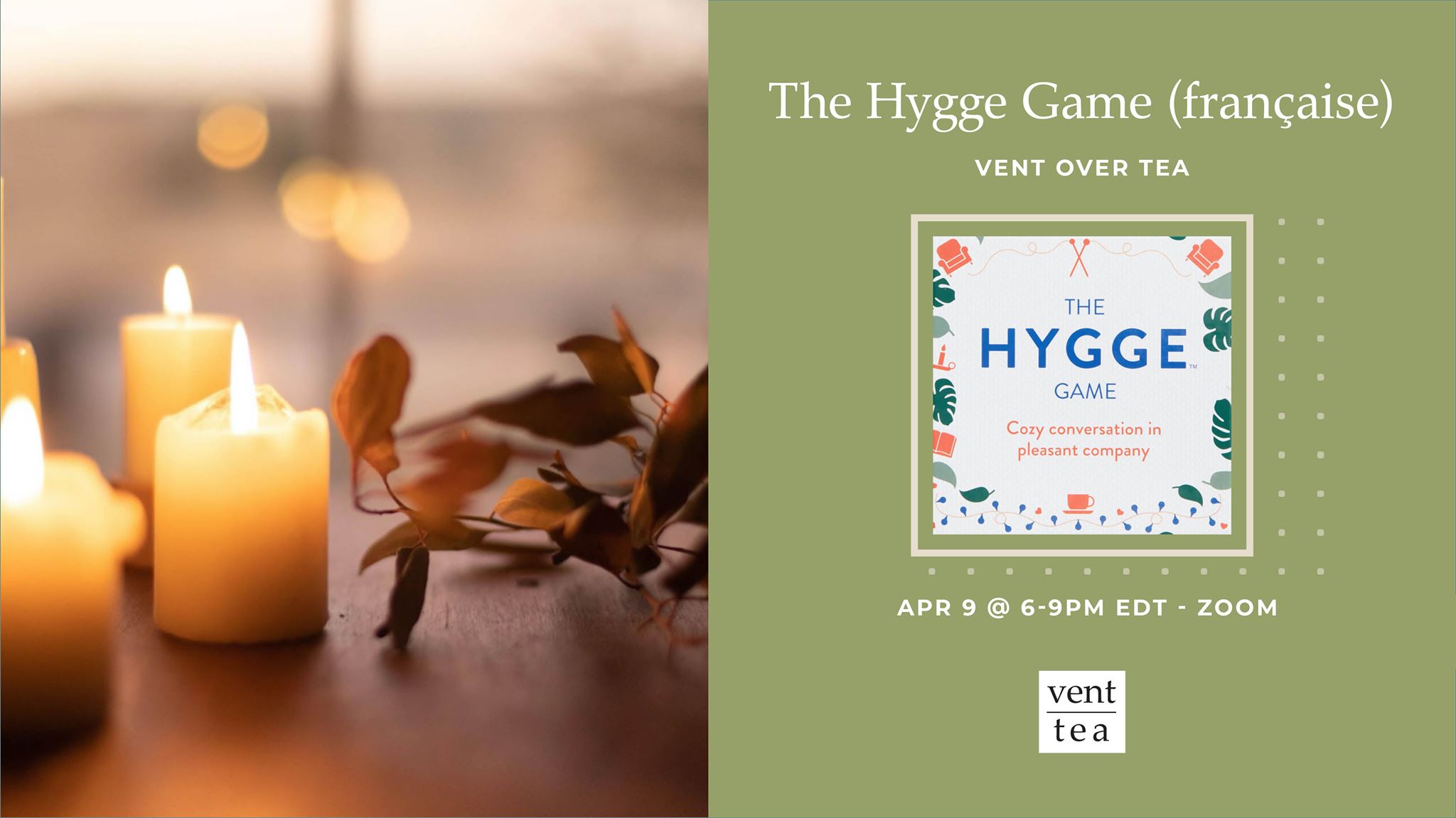 The Hygge Game (version française) - Vent Over Tea