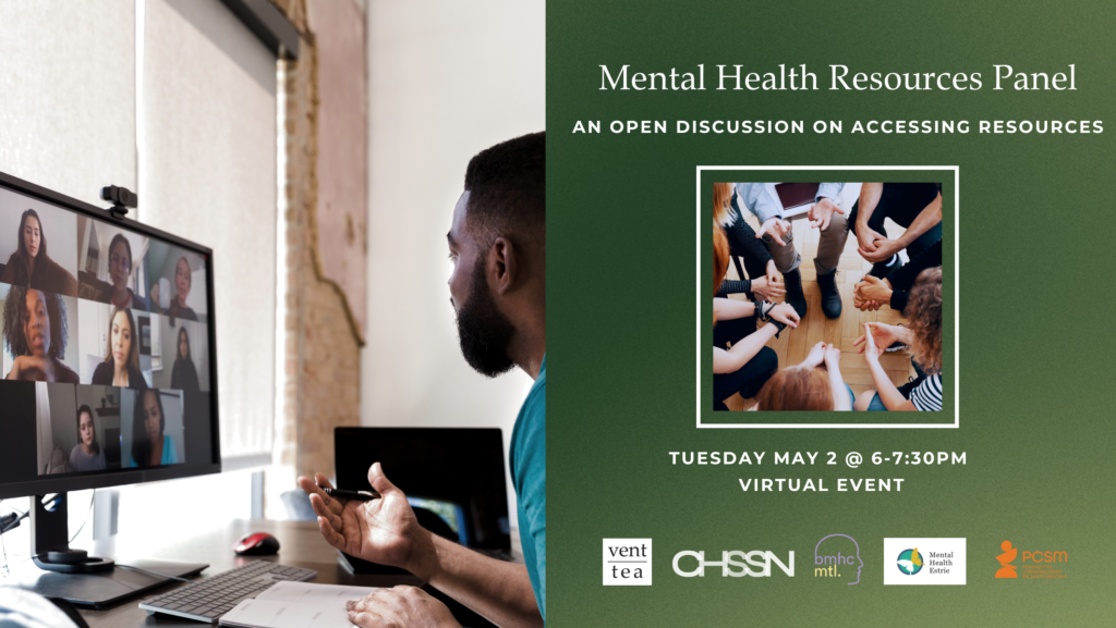Mental Health Resources Panel - Vent Over Tea